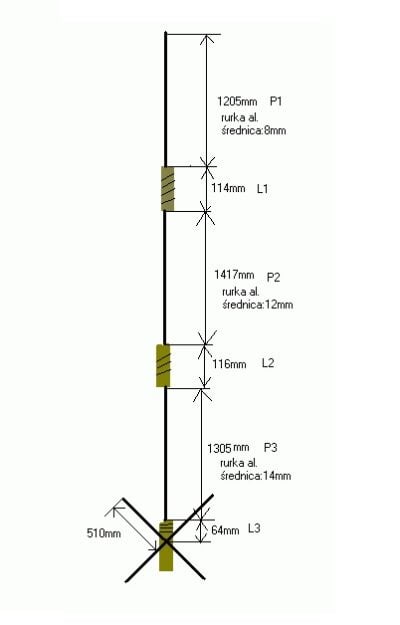 DIAMOND F23 Antena base VHF – Pihernz Comunicaciones