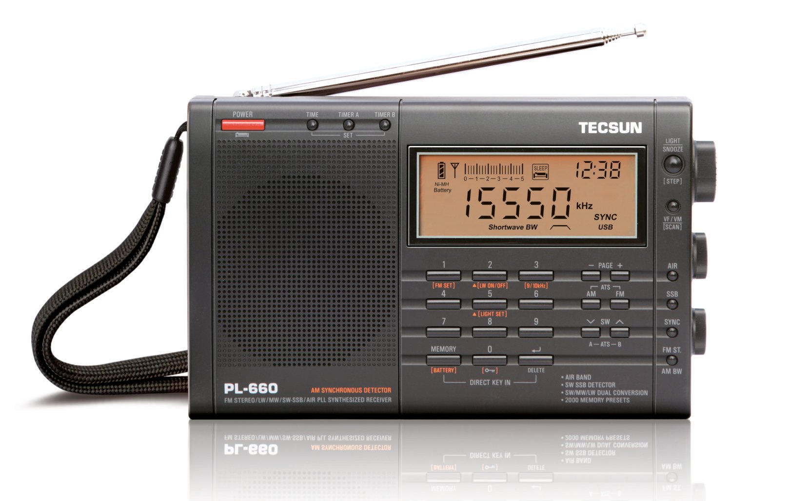 Tecsun S-2200X Ham radio multiband receiver