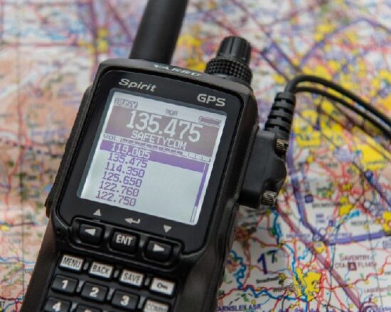 YAESU FTA-750L Aerial Band VHF Transceiver