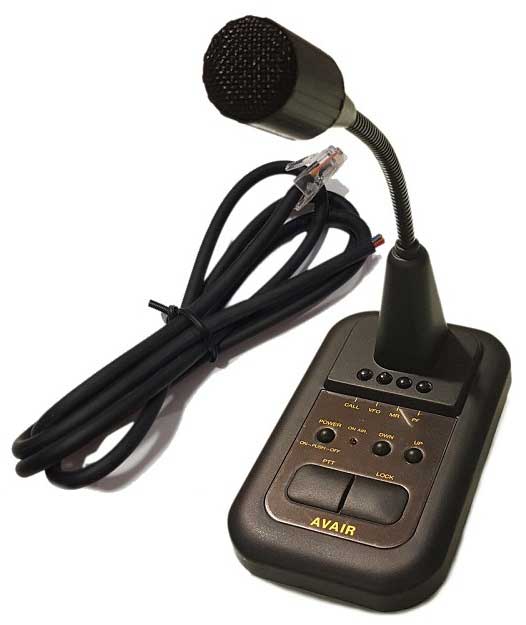 Avair AV-508 Desktop microphone – Pihernz Comunicaciones