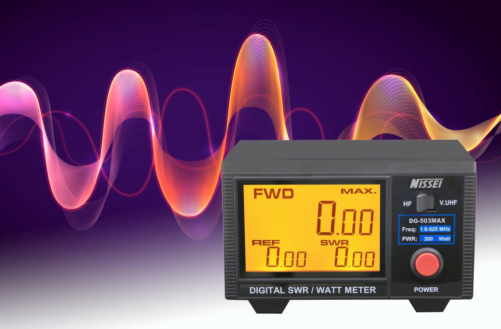 New Nissei DG-503 MAX - Digital SWR & Watt meter – Pihernz Comunicaciones