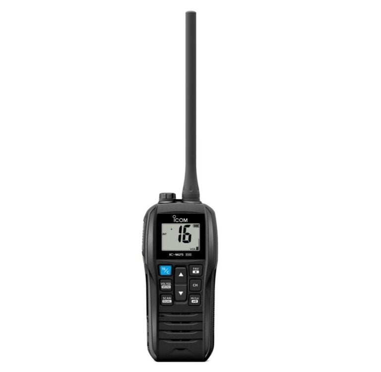 Icom IC-M25 EURO EVO Black Marine VHF Walkie-Talkie